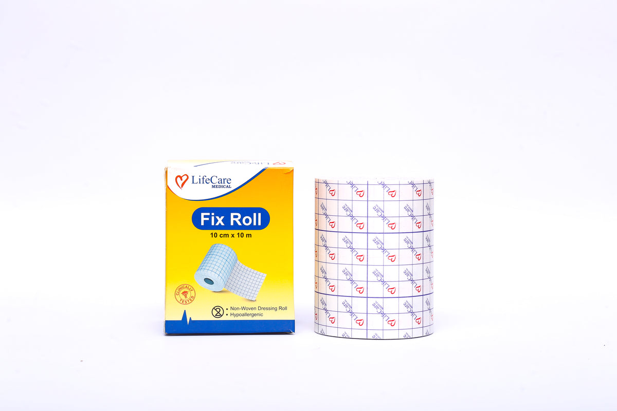 Life Care Non Woven Wound Dressing Fix Roll 10cm X 10M – Wellexy